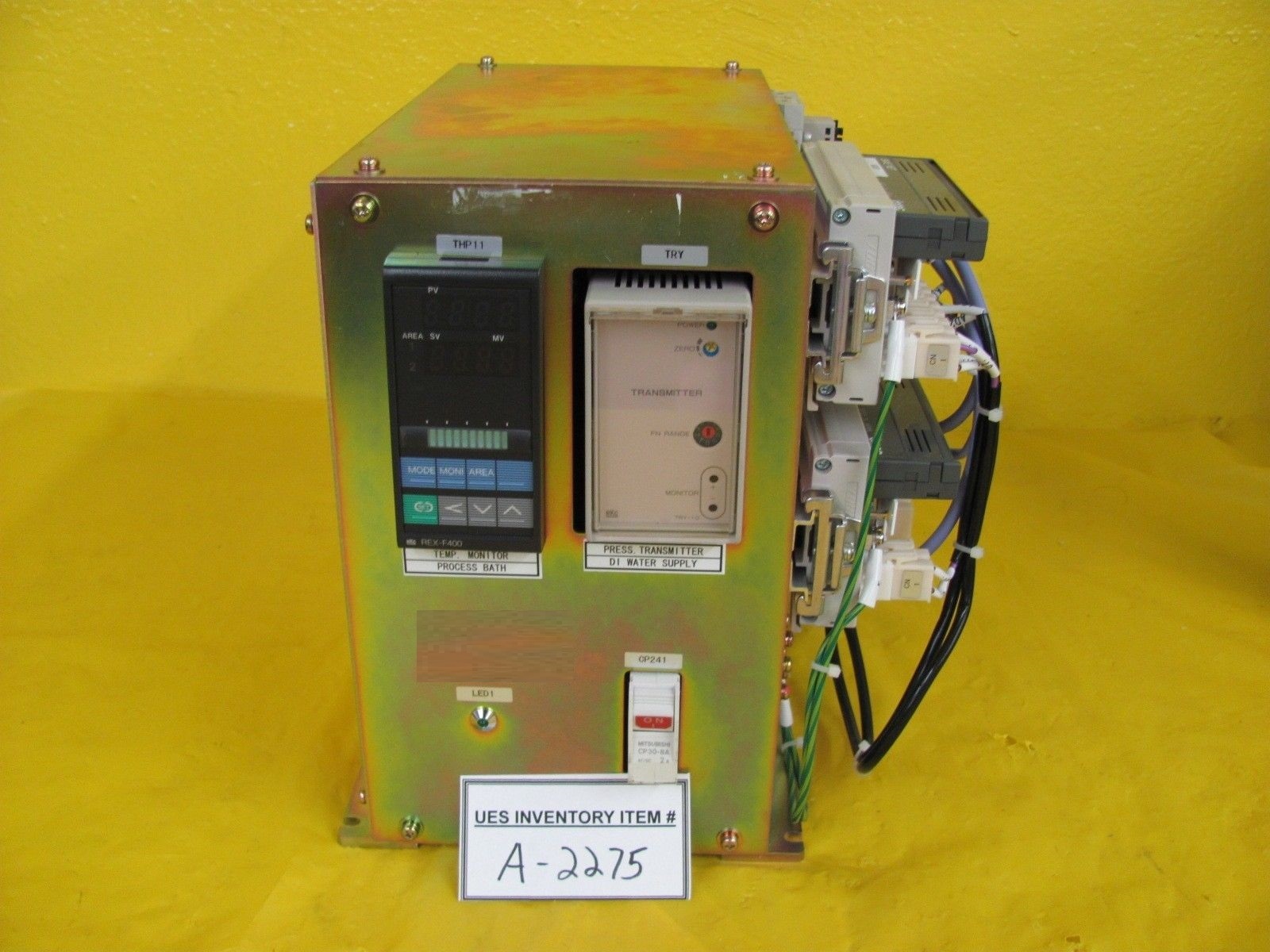 DNS Dainippon Screen Hot Rinse Tank Module DS-1211-ANALOG FC-3000 Used ...