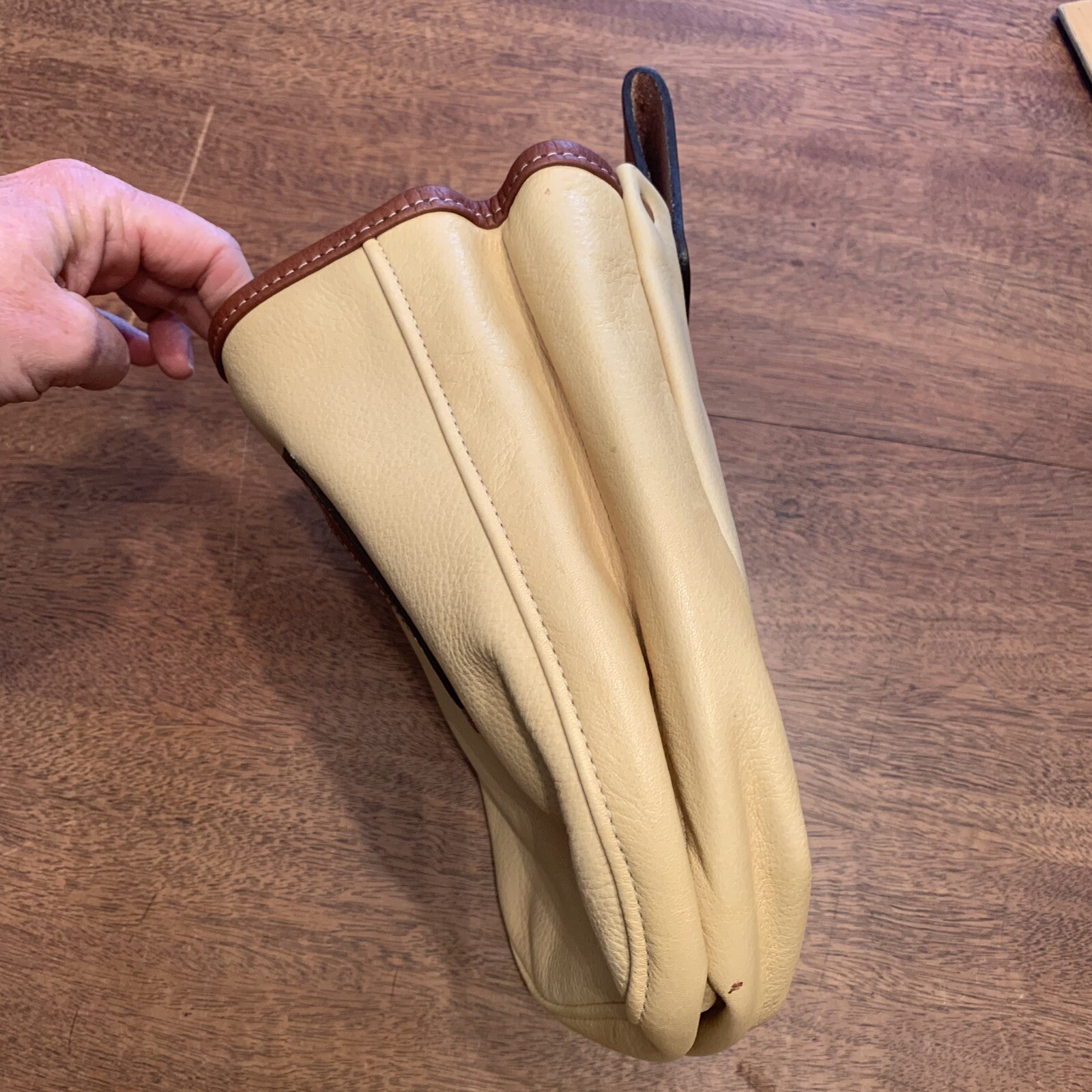 Shikar Safari Club Blake Jones Custom All Leather Skeet Shell Belt Loop ...