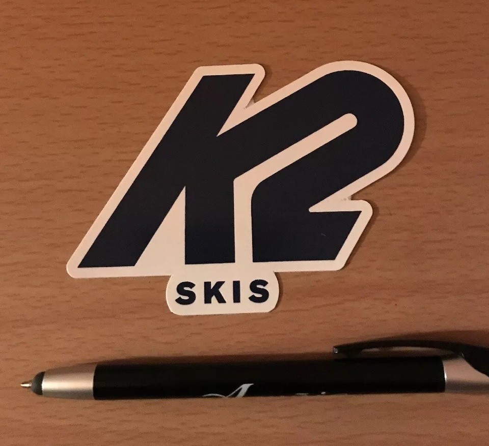 K2 Ski Sticker - Skiing Snowboarding Skis Mountain Sports Gear Aspen ...