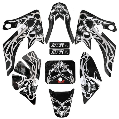 Ghost Stickers Decals Graphics Kit for Honda CRF50 50cc-125cc Pit Dirt ...