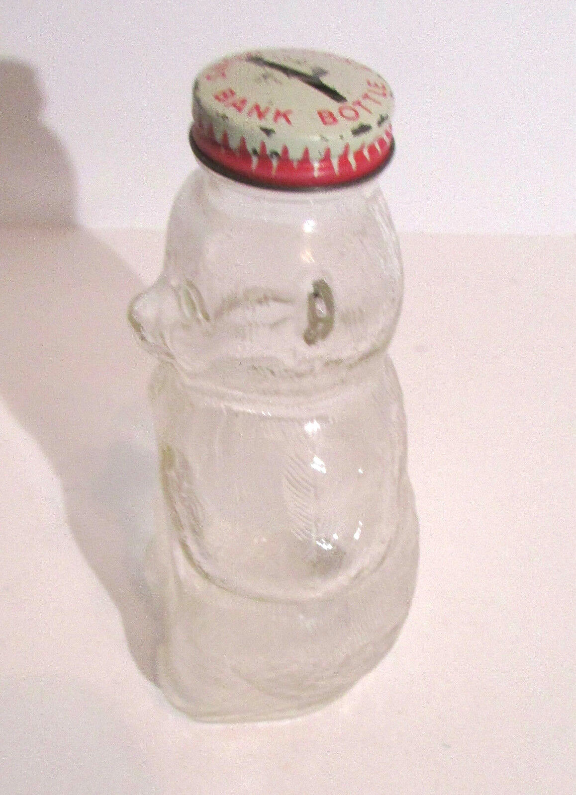 Nice Snow Crest Bank Bottle Glass Bear Salem Ma Vintage 1950's | eBay