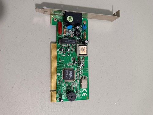 Puretek 56K Internal PCI Card Dial-up Modem Data Fax PC Computers H52PT ...