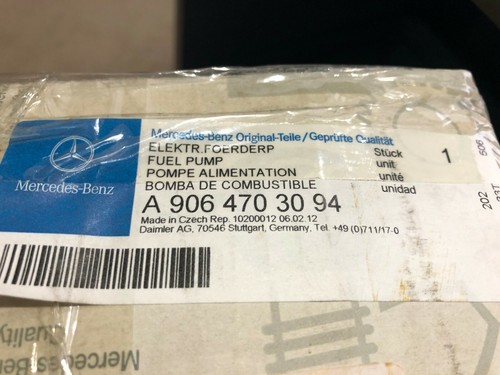 Mercedes W461 & Sprinter - Fuel Delivery Module Unit - 906 470 30 94 ...