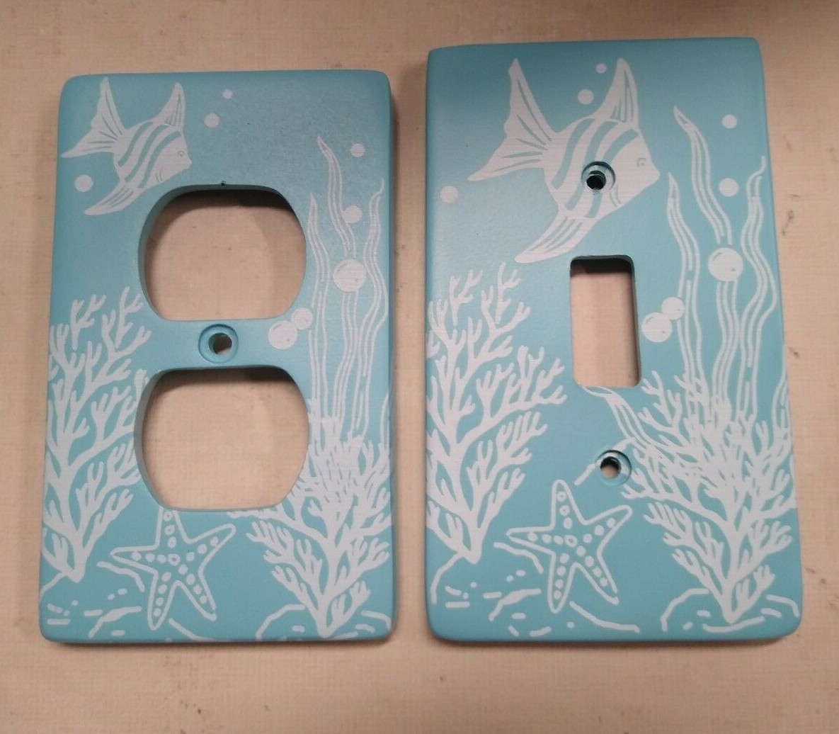 Nautical Light Switch Plates Vintage Nautical Theme 1 Gang Light