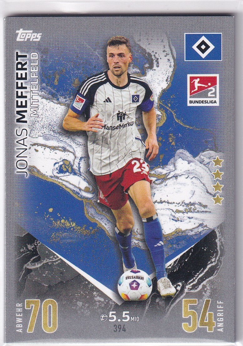 Topps 2023/2024 Match Attax Bundesliga 23/24 Karte Nr. 394 Jonas ...