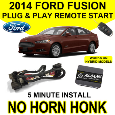 2014 Ford Fusion Remote Start Car Starter Plug & Play Hybrid & Gas Easy ...
