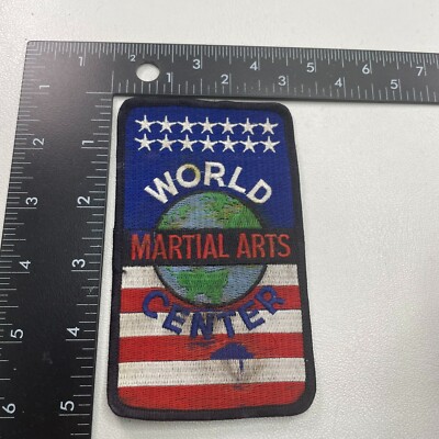 ROUGH SHAPE WORLD MARTIAL ARTS CENTER Patch (martial arts self defense ...