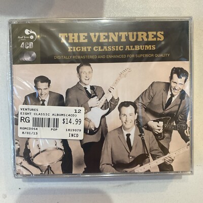 Eight Classic Albums by THE VENTURES 4x CD Set BRAND NEW & SEALED ...