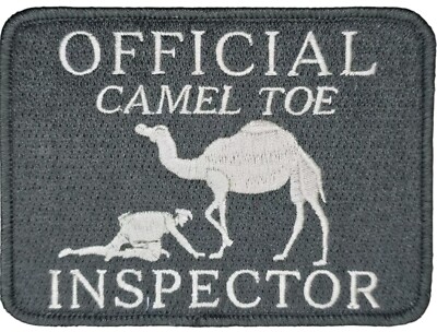 OFFICAL CAMEL TOE INSPECTOR FUNNY ANIMAL TACTICAL ACU LIGHT HOOK MORALE PATCH | eBay