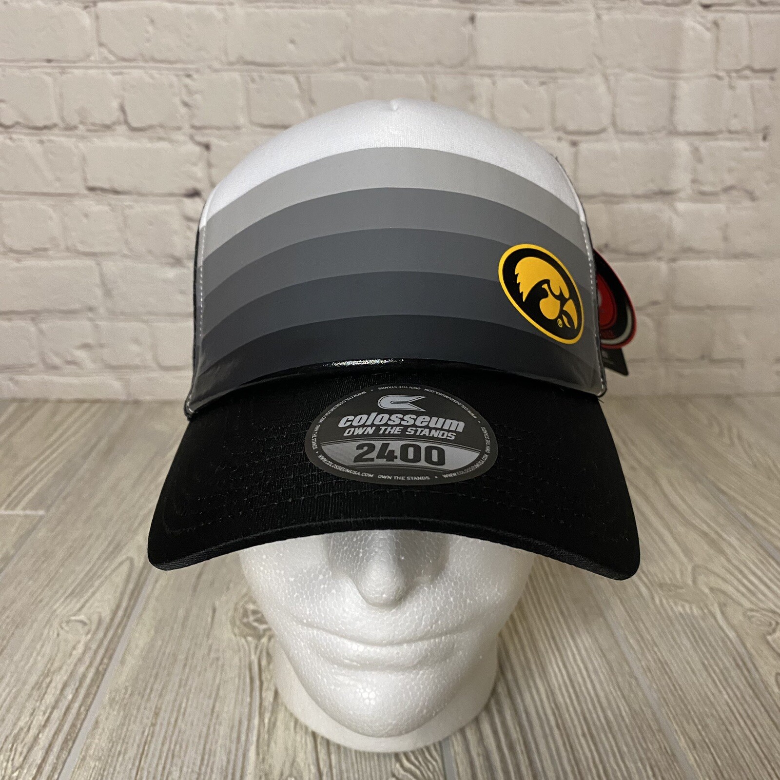 Iowa Hawkeyes Retro Trucker Hat Meshback Foam Front Snapback Colosseum ...