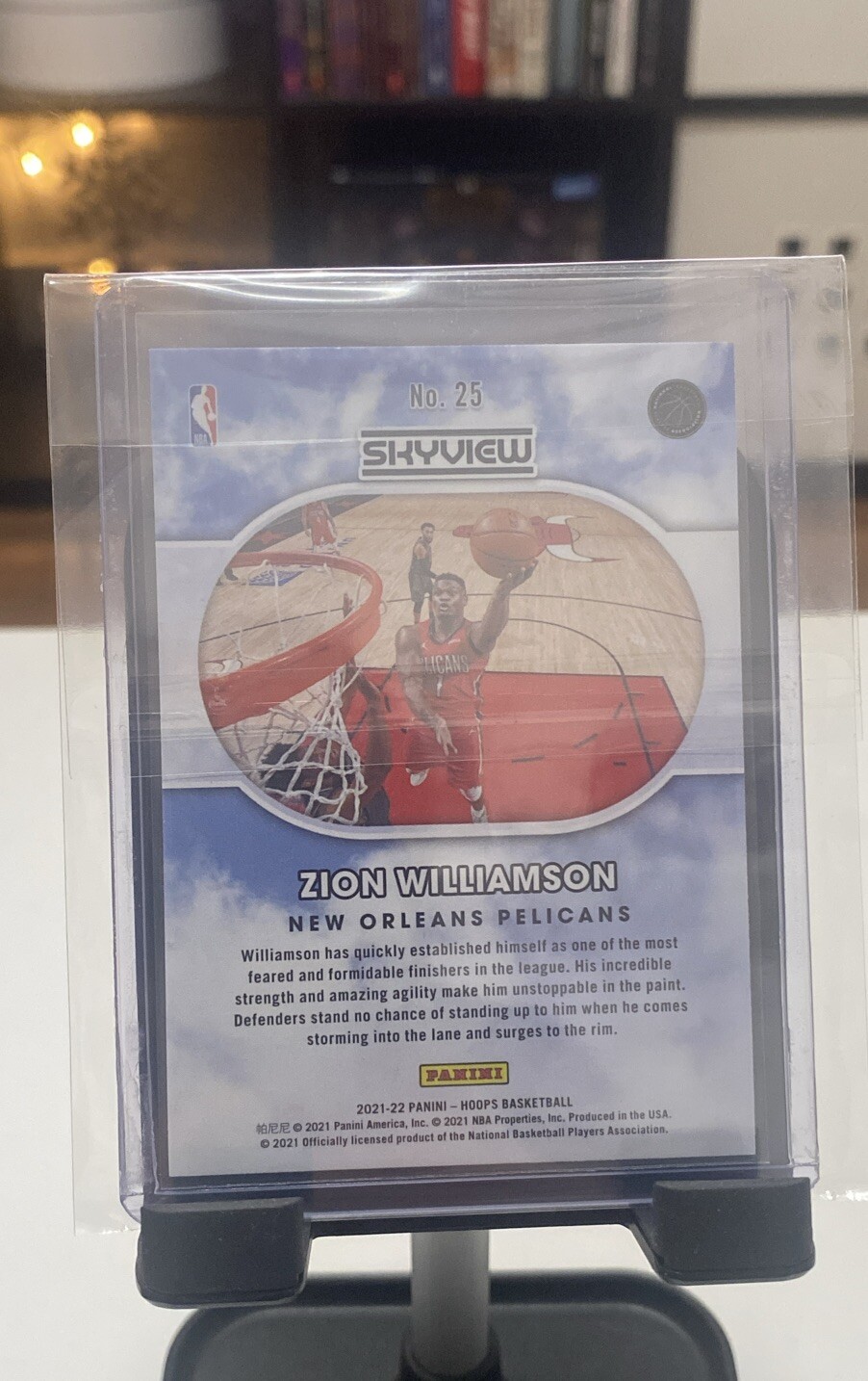 2021-22 Panini NBA Hoops - Skyview #25 Zion Williamson for sale online ...