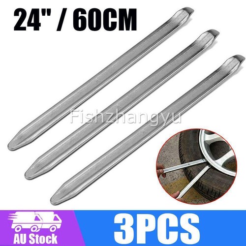 Tyre Lever Bars 24" 60CM Tire Iron Chrome Changing Bar Remover Repair ...