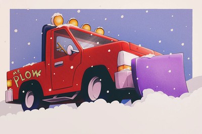 The Simpsons Mr Plow Art Variant Poster Ltd Edition x/125 Mondo MINT TV ...