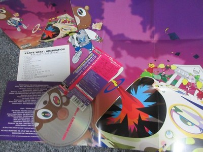 KANYE WEST / graduation /JAPAN LTD CD OBI bonus track POSTER | eBay