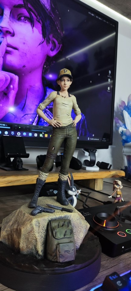Clementine Telltale Walking Dead 25 cm Inspired Figure | Statue,Style ...