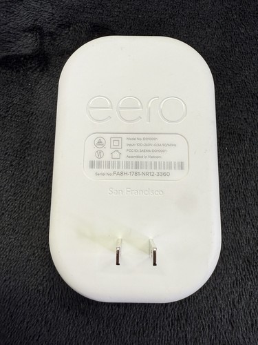 Eero Beacon Mesh WiFi Range Extender D010001 *TESTED* CLEAN | eBay