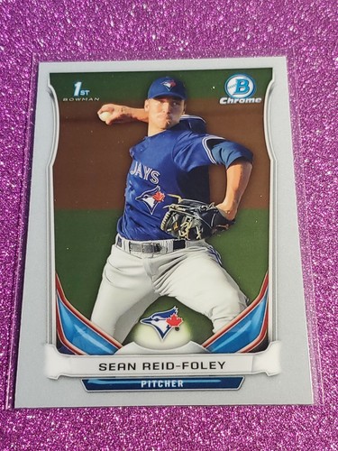 Sean Reid-Foley 2014 Bowman Chrome 1st Rookie Card RC #CDP47 NY Toronto ...