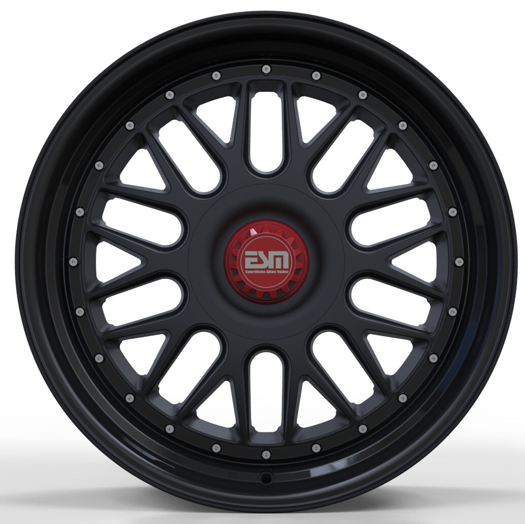 ESM-004M GBK Wheels Rims 19x11 19x8.5 5x130 Porsche 991 Carrera C2 ...