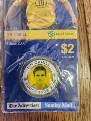 Socceroo's Medallion Year 2006 No 3 of 15 Tim Cahill | eBay Australia