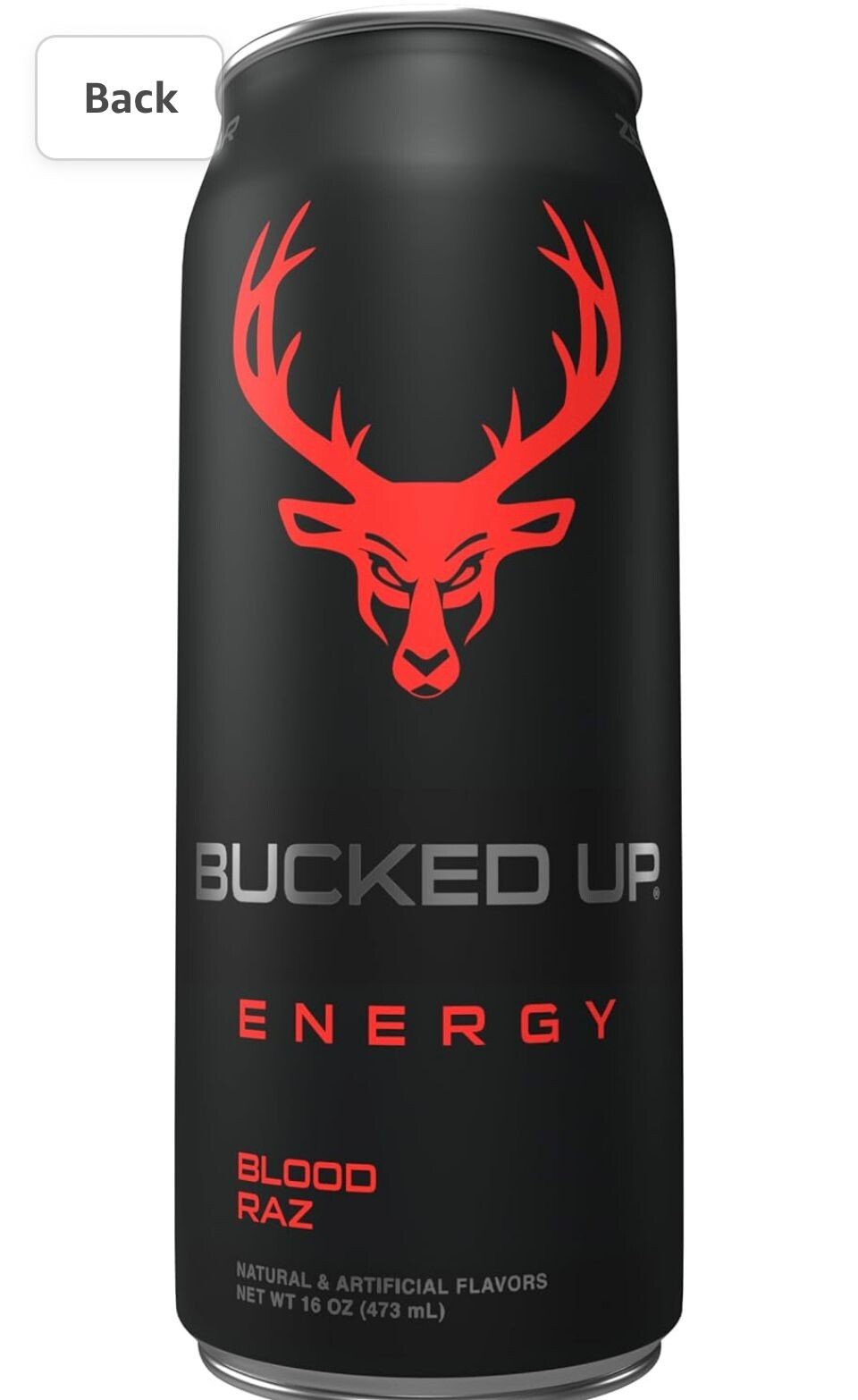 Bucked Up - Energy Drink Blood Raz - Case Of 12-16 Oz 811374035587| eBay