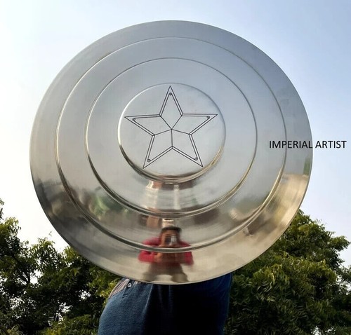 Silver Captain America Shield | Marvel Shield Costume Avengers Supre ...