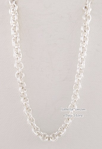 ROLO CHAIN Authentic PANDORA Silver LOGO Necklace 399260C00-60 (17.7 ...
