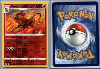 PYROAR 029/196 REVERSE HOLO RARE POEKMON CARD | eBay