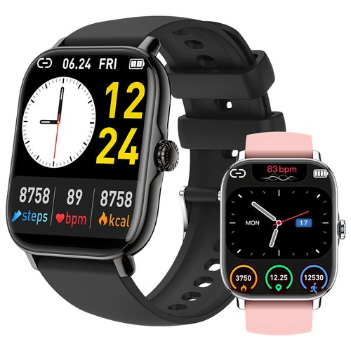Smart Watch Men Woman Bluetooth Call Smartwatches Sports Heart Rate ...