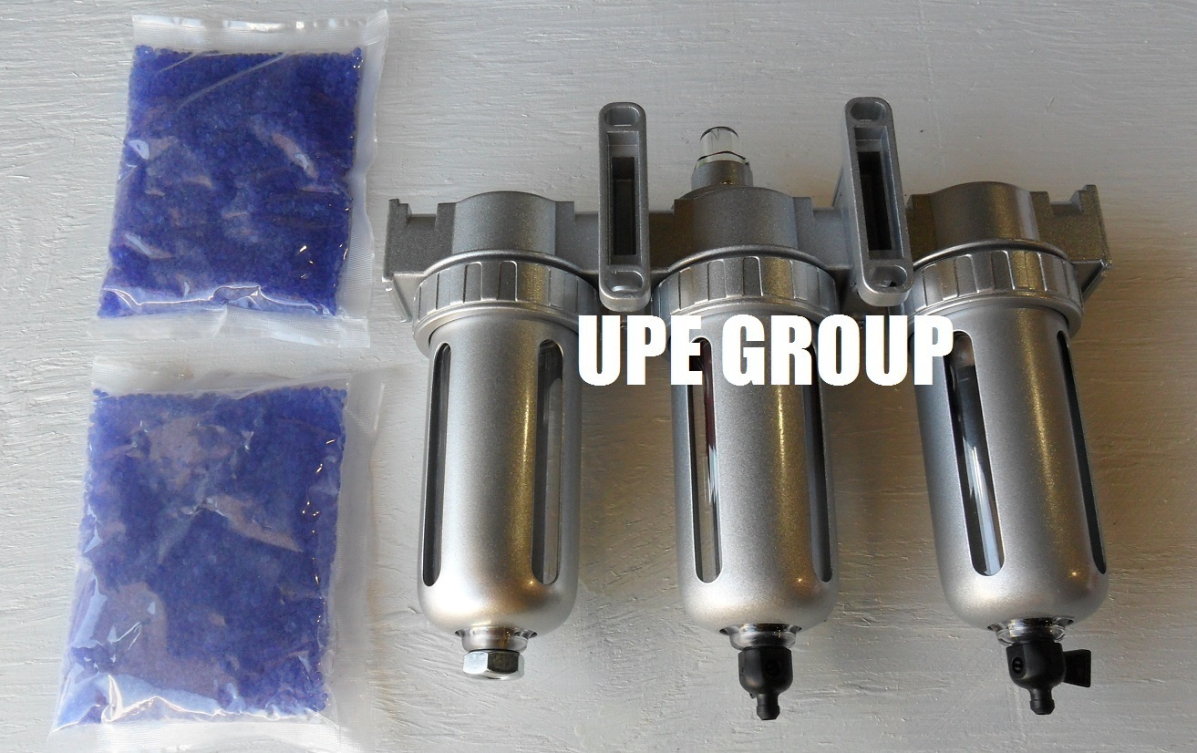 3/8" COMPRESSED AIR INLINE PARTICULATE FILTER / DESICCANT DRYER ...