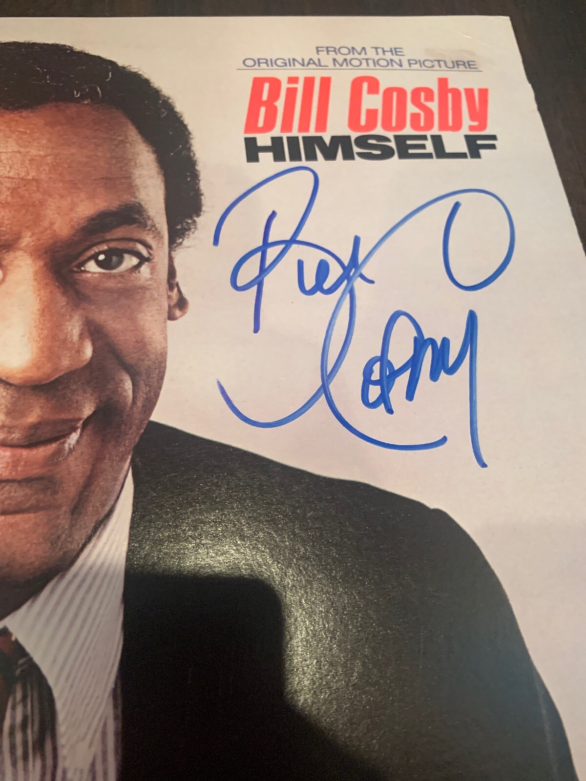 Bill Cosby Autographed Vinyl Cover Album Himself Comedian Record V126 ...