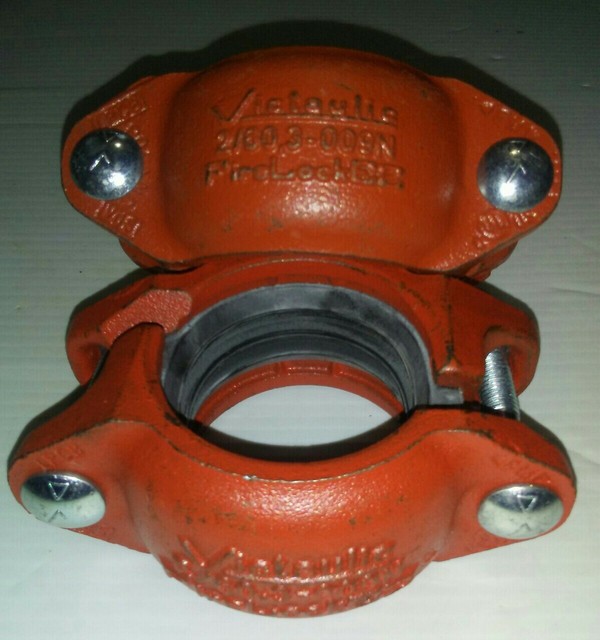 7 Victaulic 2/60.3-009n Firelock EZ 2" Coupling With Gasket for sale ...