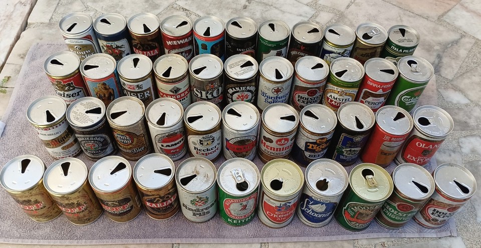 EMPTY collectable beer cans from several countries from the 80's | eBay