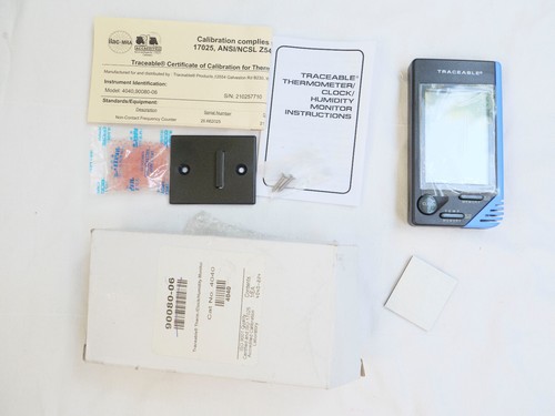 Traceable 4040 Monitoring Hygrometer, Min/Max memory, New In Box | eBay