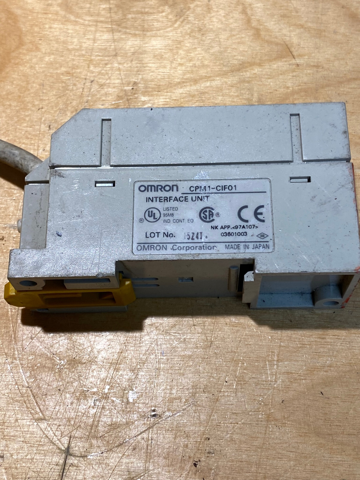 Omron CPM-CIF01 Programming Adapter for sale online | eBay