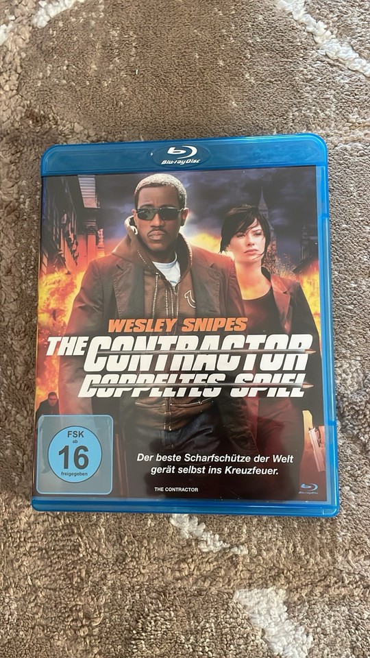 Wesley Snipes The Contractor Doppeltes Spiel Blu-Ray OOP | eBay.de