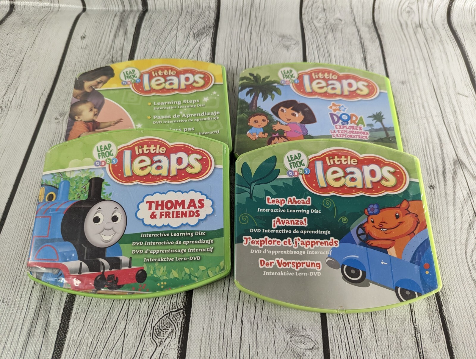 Leap Frog Baby Little Leaps Thomas & And Friends Dora Interactive DVD ...