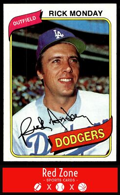 1980 Topps - #465 Rick Monday NM | eBay