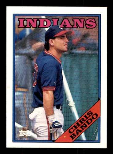 1988 Topps Baseball #604 Chris Bando NM or Better *bb1 | eBay.de