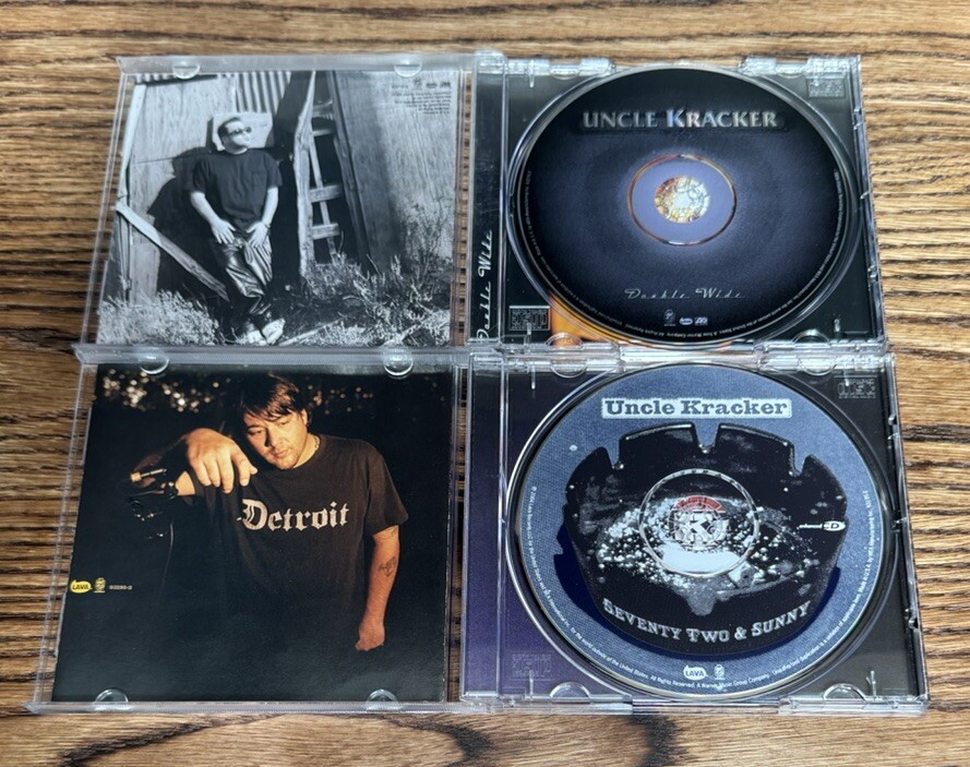 UNCLE KRACKER - 2 CD Lot: Double Wide + Seventy Two & Sunny VERY GOOD ...