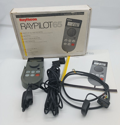 Raymarine Raytheon RayPilot 65 Autopilot Control Unit Remote Controller ...