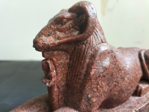 Rare Ancient Egyptian antique Miniature replica Pharaonic Sphinx Amon ...
