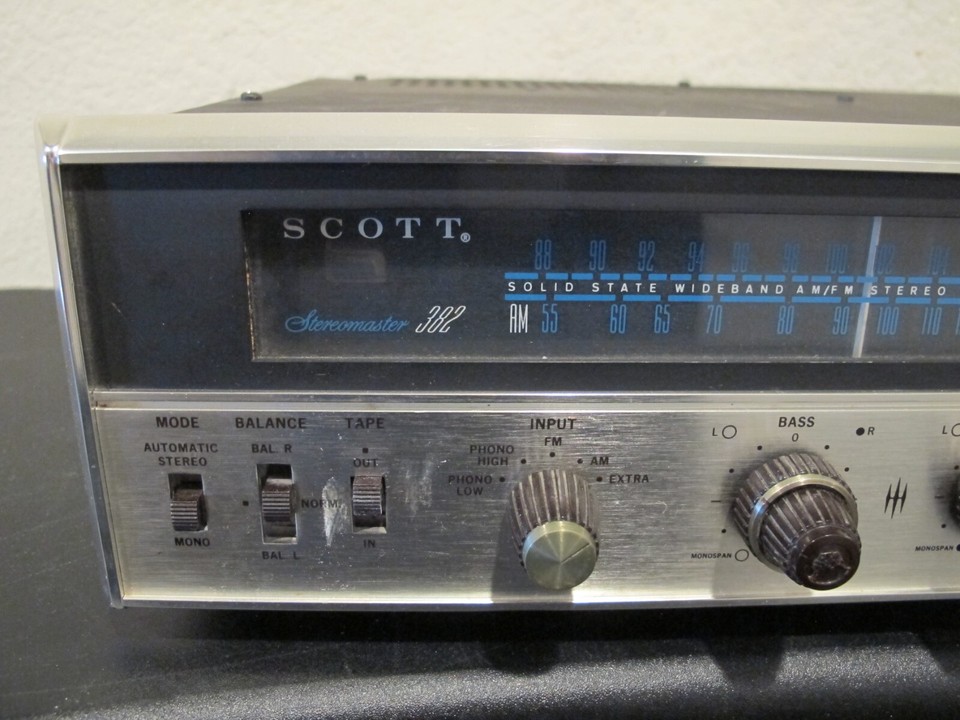 Vintage Scott Stereomaster 382 Stereo Receiver | eBay
