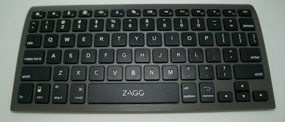 Zagg Cordless Wireless keyboard Android Apple Ipad Windows Bluetooth ...