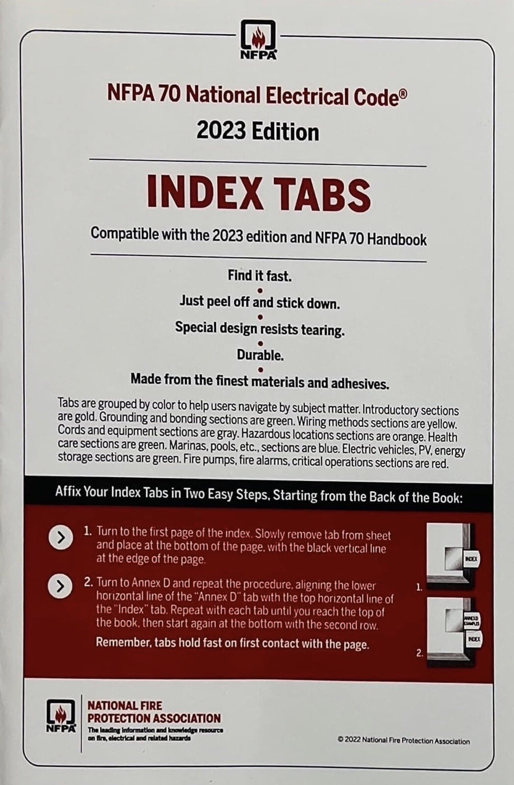 Nfpa 2023 Electrical Code Book Texas