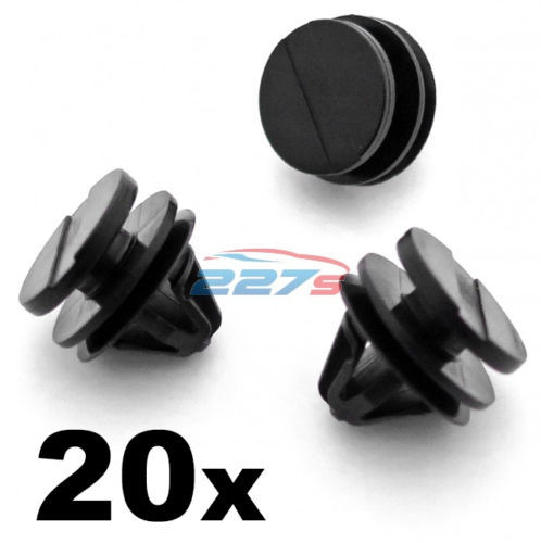 20x Exterior Door, Sill & Wheel Arch Moulding Trim Clip- Land Rover ...