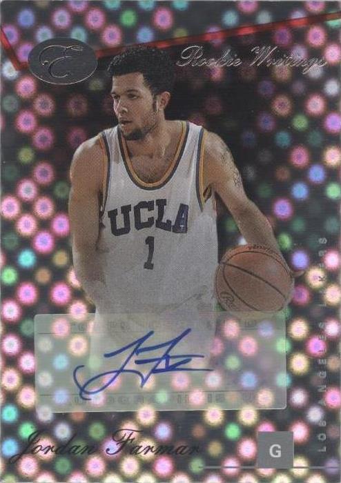 2006-07 Bowman Elevation - Rookie Writings Autographs Jordan Farmar # ...
