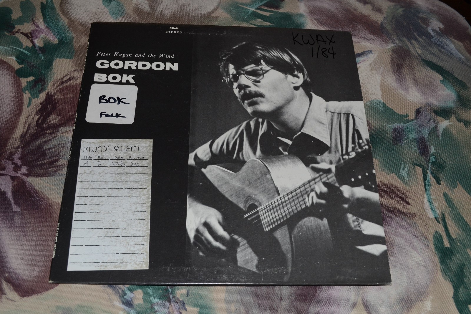 Peter Kagan And The Wind~Gordon Bok~Folk-Legacy Records FSI-44~FAST ...