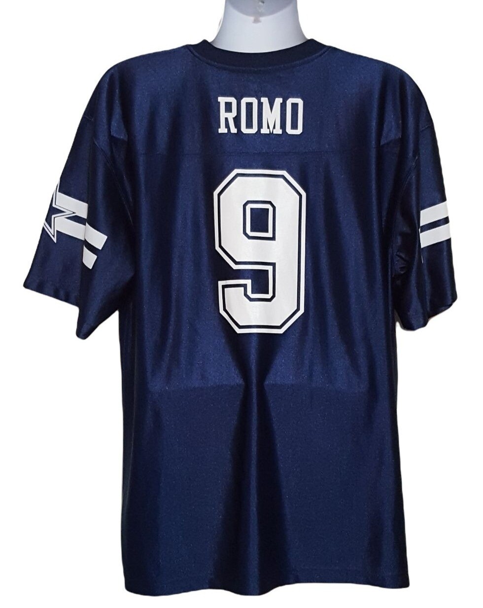 Dallas Cowboys Tony Romo Mens Jersey #9 Blue Cowboys … - Gem
