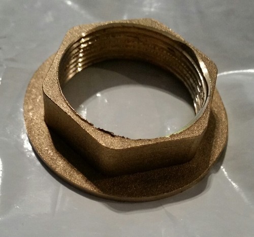 Brass Monobloc Kitchen Basin Sink Mixer Tap Backnut 32mm Back Nut Pipe ...