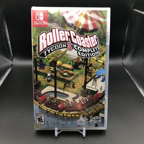 RollerCoaster Tycoon 3 Complete Edition (Nintendo Switch, 2020) Limited ...